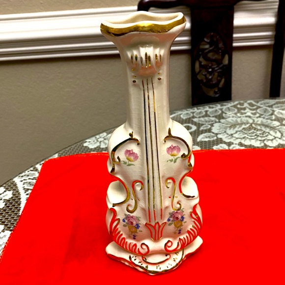 Vintage | Accents | Vintage Ceramic Violincello Wall Pocket Vase | Poshmark